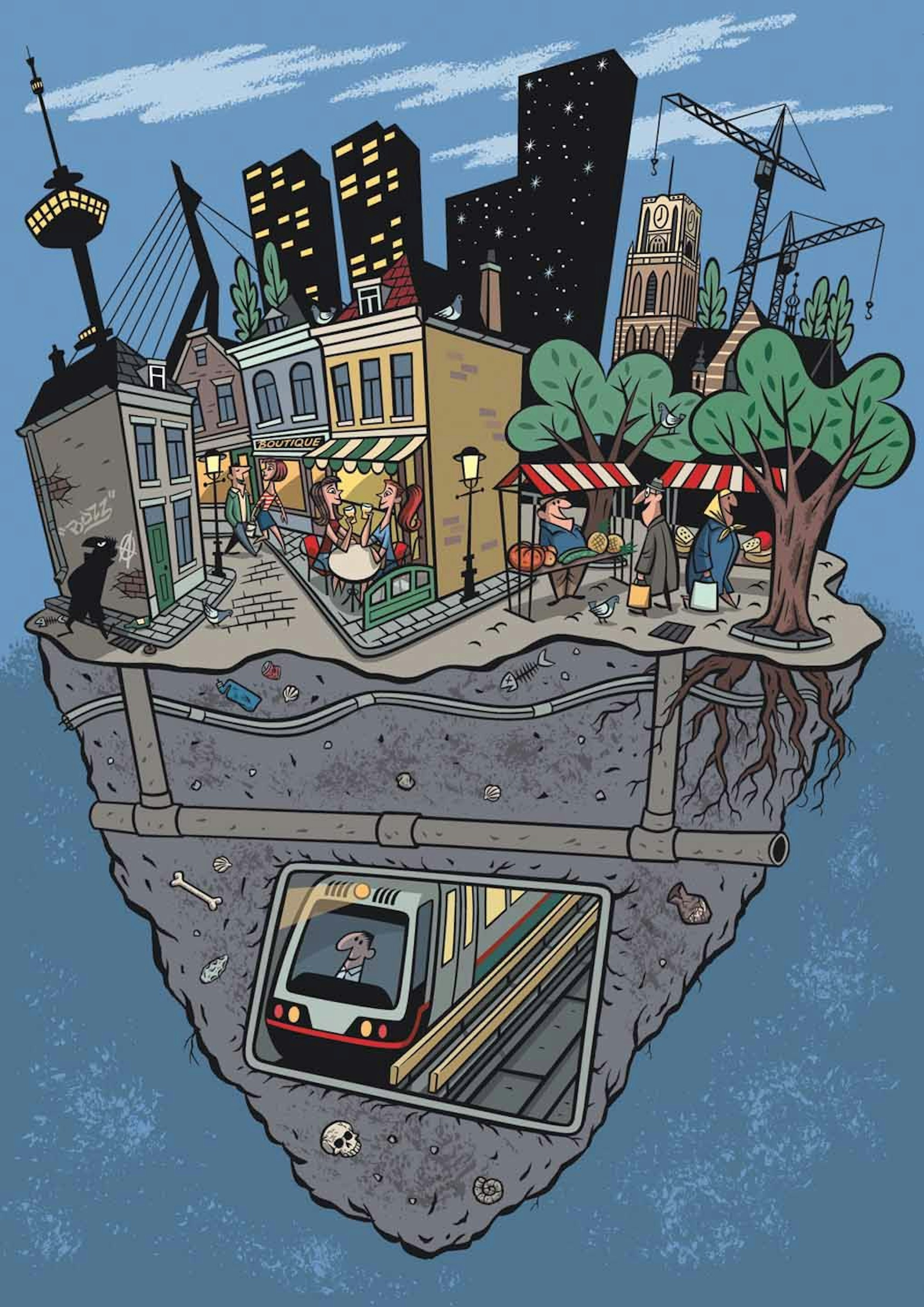 De innige band tussen Rotterdam en de strip - Gers! Rotterdam